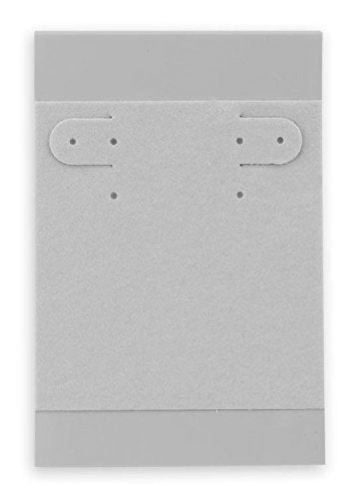 Hanging Earring Card - Grey Flock 2x3 (Package of 50) - Walmart.com
