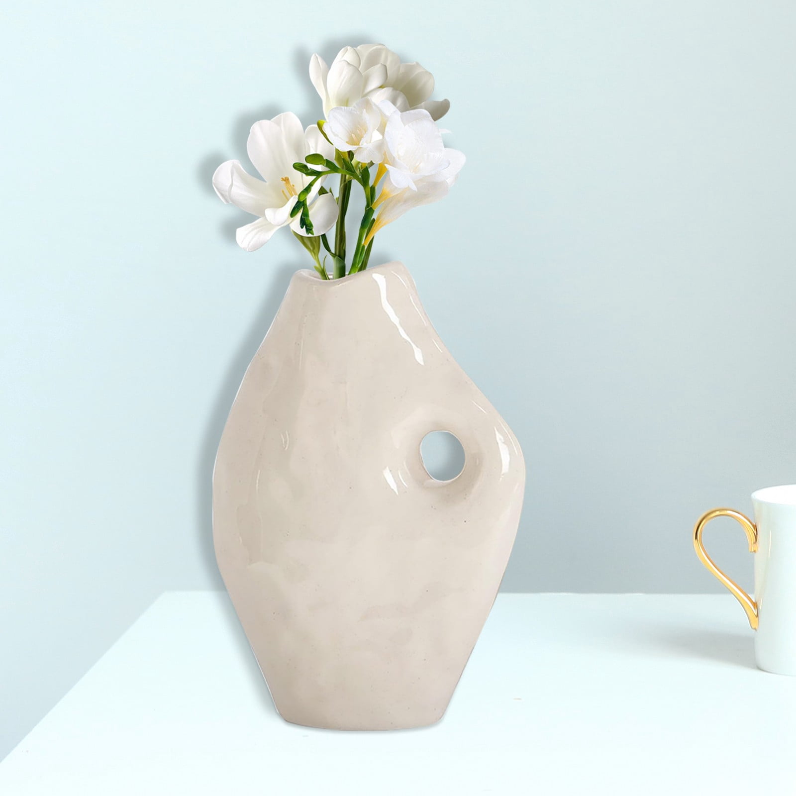 Hanging Easter Decorations For The Home Boolba&Co White Ceramic Vase ...