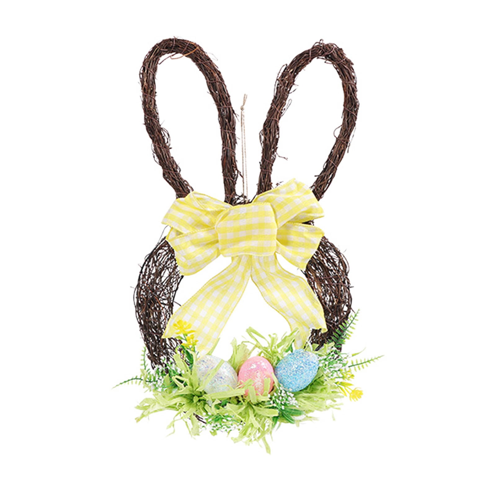 Hanging Easter Door Decor, Casaio Sunflower Round Honeycomb Pendant Bee ...