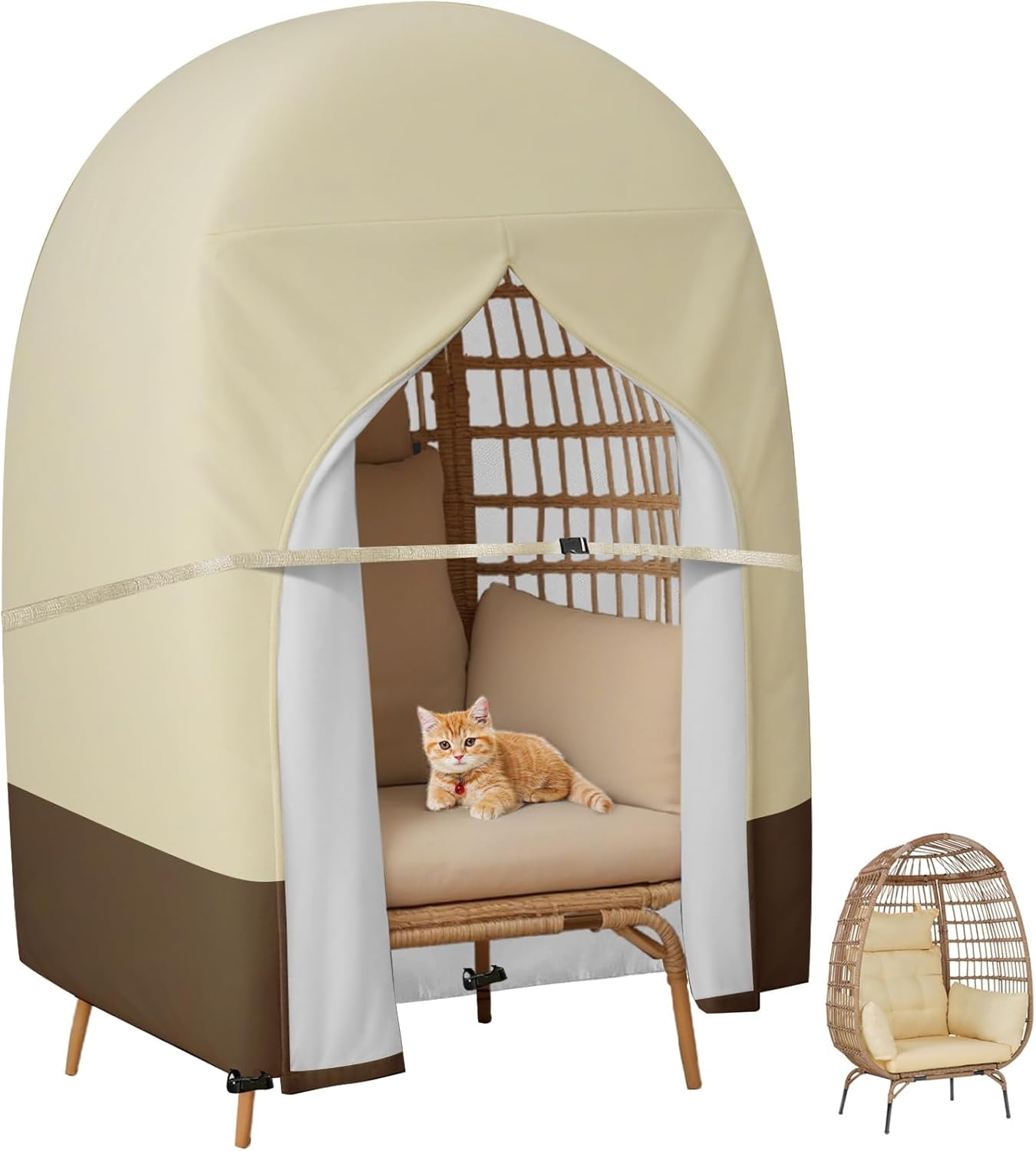 Hanging Egg Chair Cover Double Egg Chair Covers Waterproof 420D Oxford ...