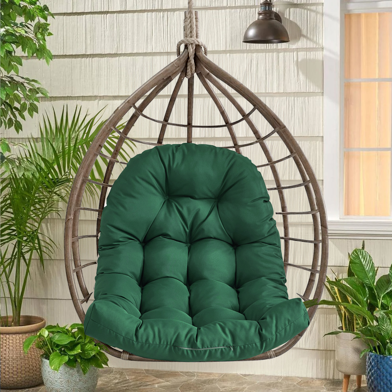 Hanging Egg Chair Cushion Hammock Swing Chair Cushion Hanging Basket ...
