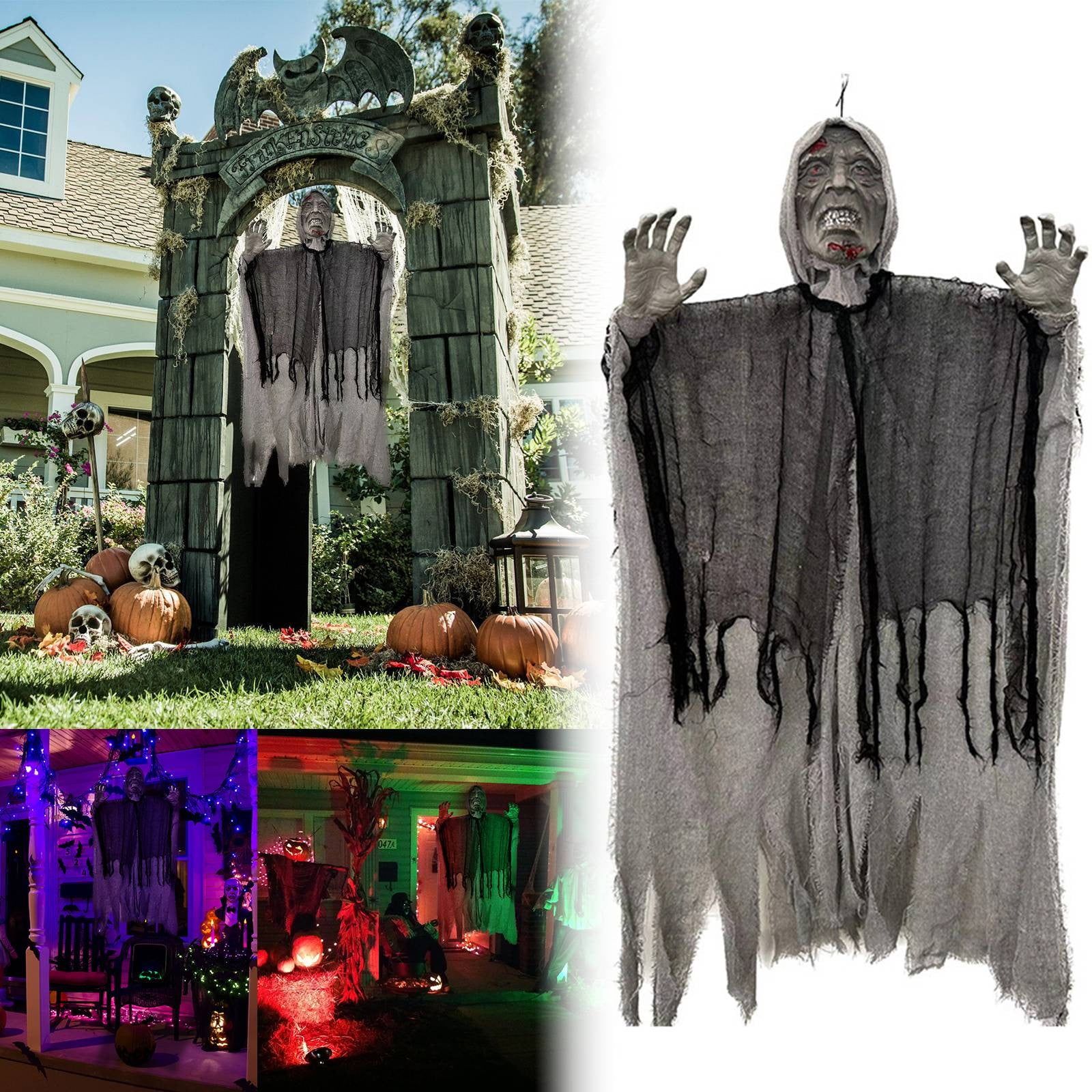 Hanging Electric Voice Activated Old Man Escape Room Bar Courtyard ...