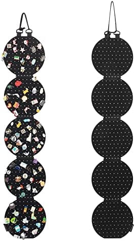 Hanging Enamel Lapel Pin Display Panels Organizer With 5 Loose-leaf ...