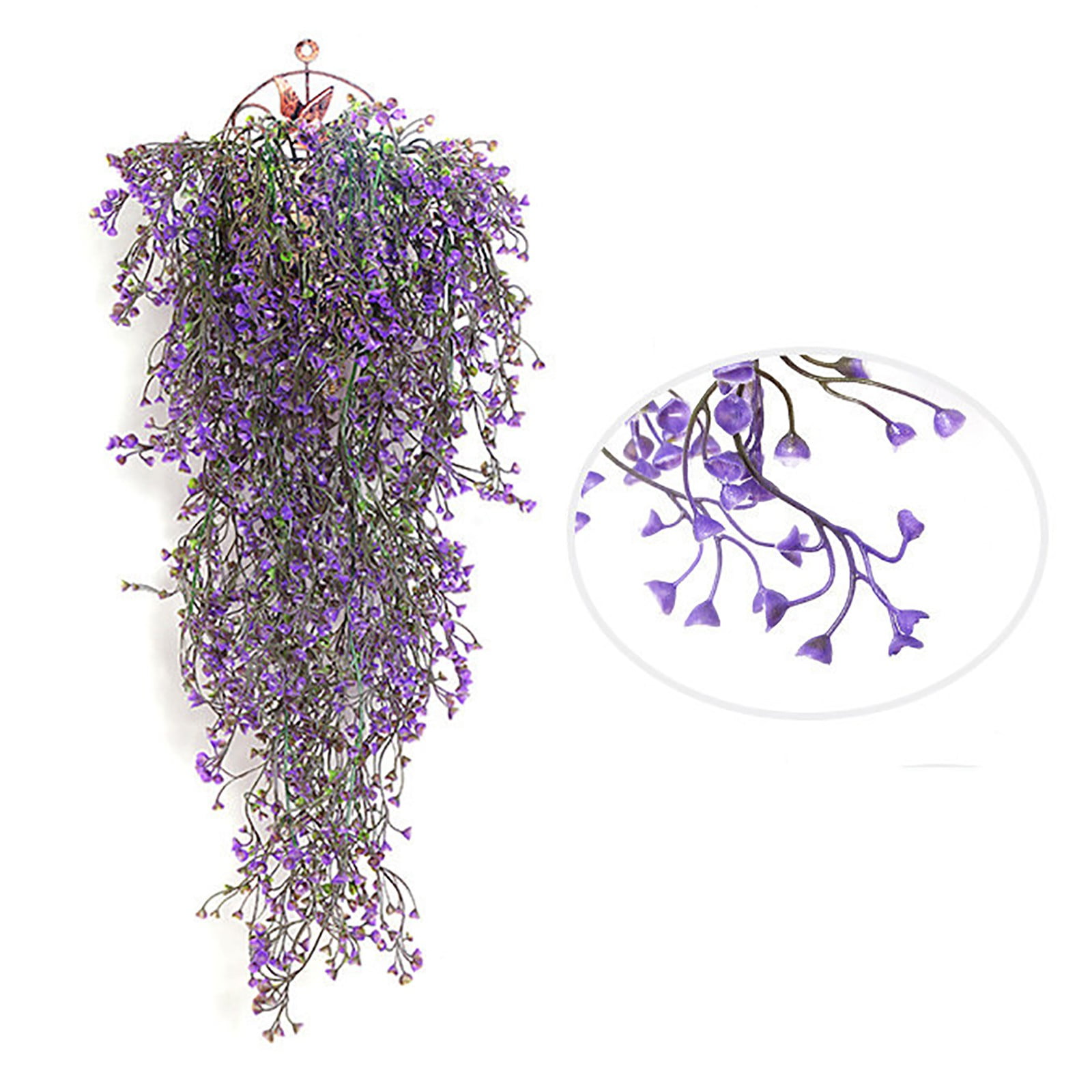 Hanging Fake Plants Fake Vines Artificial Plants Large Faux Hanging ...