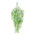 Hanging Fake Plants Flowers 2 Pcs Artificial Hanging Plants Fake Vines with Flowers for Bedroom ...