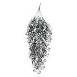 Hanging Fake Plants Flowers 2 Pcs Artificial Hanging Plants Fake Vines with Flowers for Bedroom ...