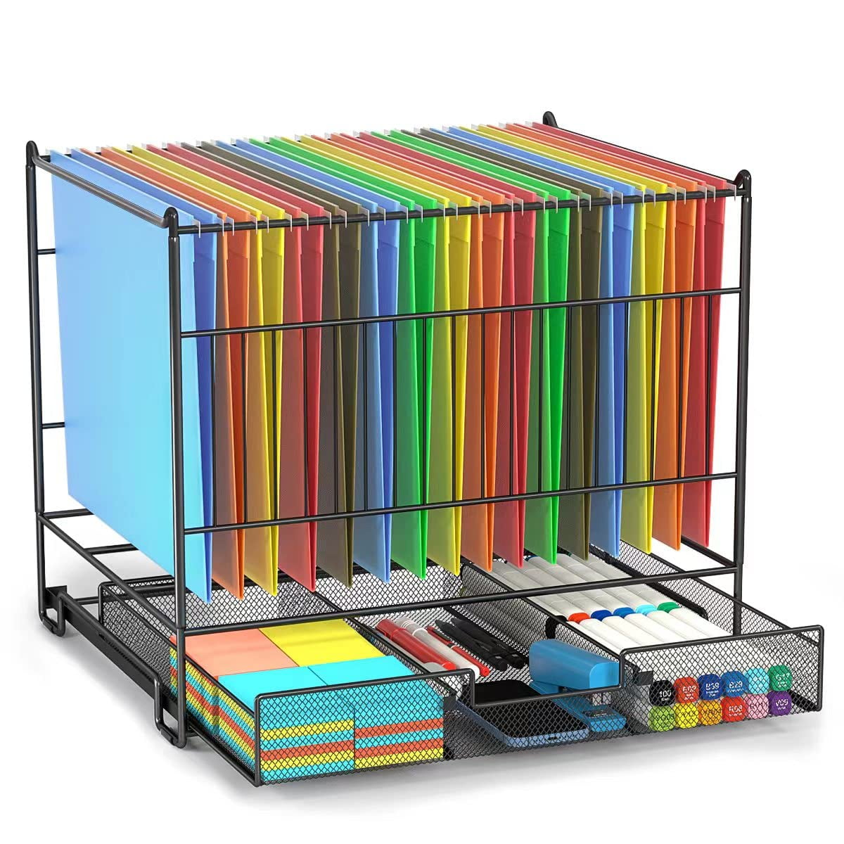 Hanging File Folder Frame Legal/Letter Size,Desk Organizers and ...