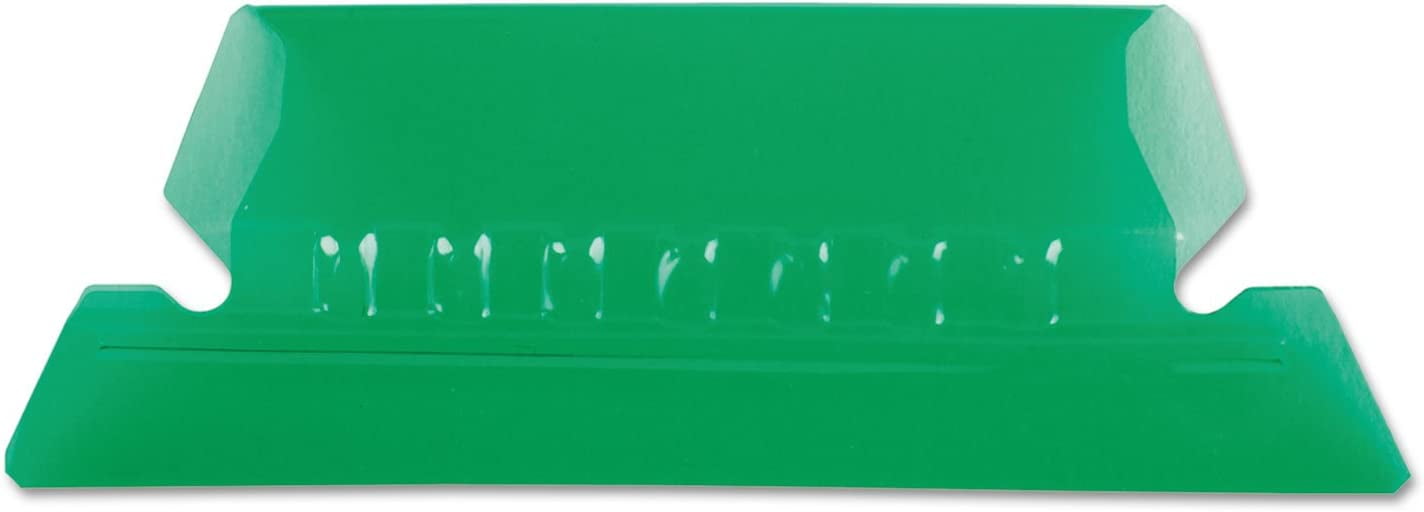 Hanging File Folder Plastic Index Tabs, Green - Walmart.com