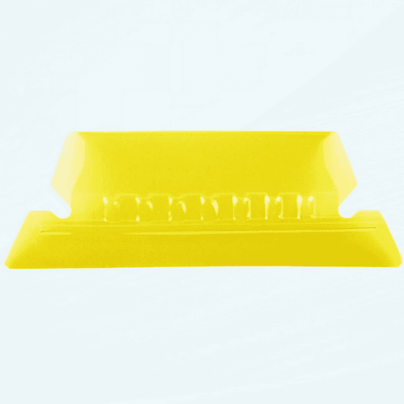 Hanging File Folder Tabs, 1/5 Tab, Two Inch, Yellow Tab/White Insert ...