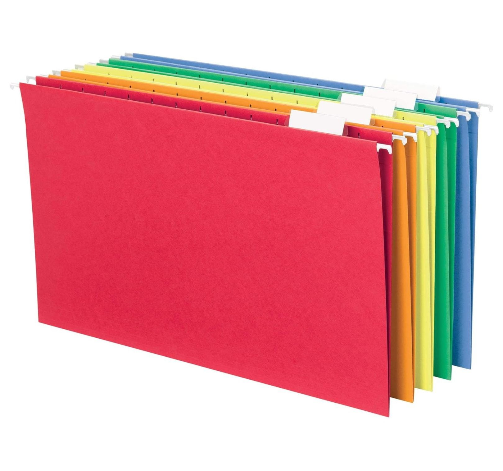 Hanging File Folder with Tab, 1/5-Cut Adjustable Tab, Legal Size ...