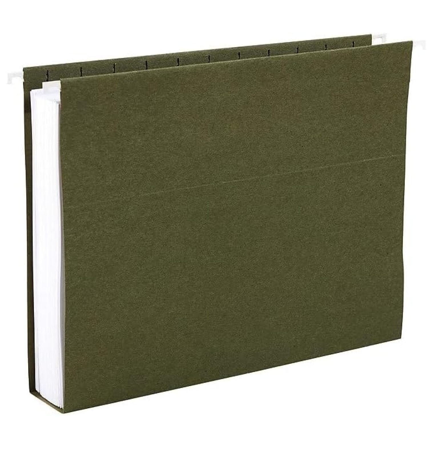 Hanging File Folders Legal Size, 2 Inch Expansion - Heavy Duty Box ...