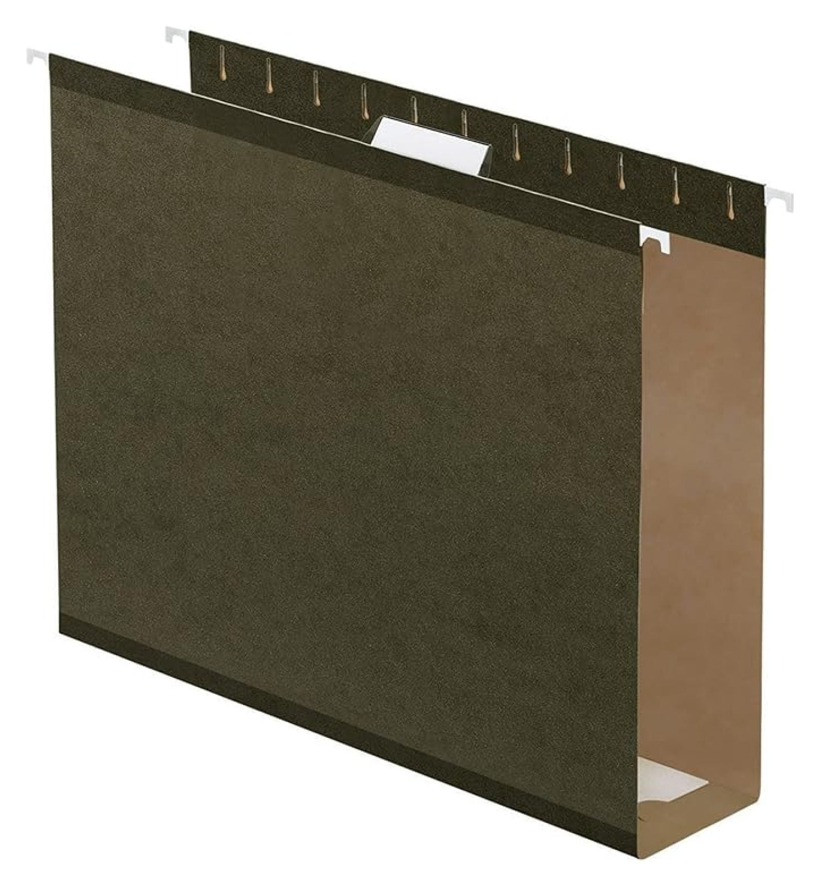 Hanging File Folders Legal Size, 2 Inch Expansion - Standard Green Box ...
