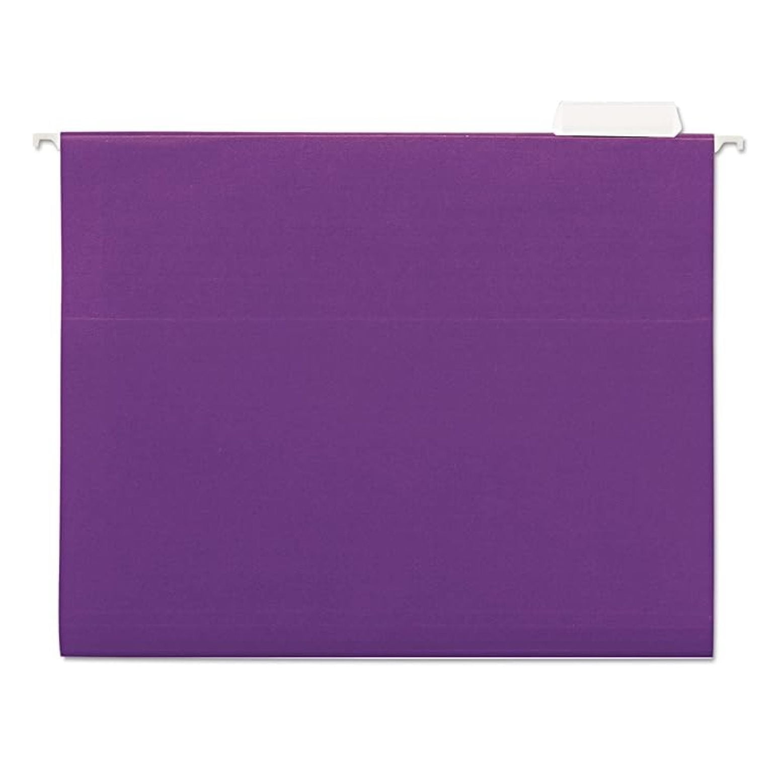 Hanging File Folders Letter Size - 25 Pack, 1/5 Cut Deluxe Tabs - Color ...