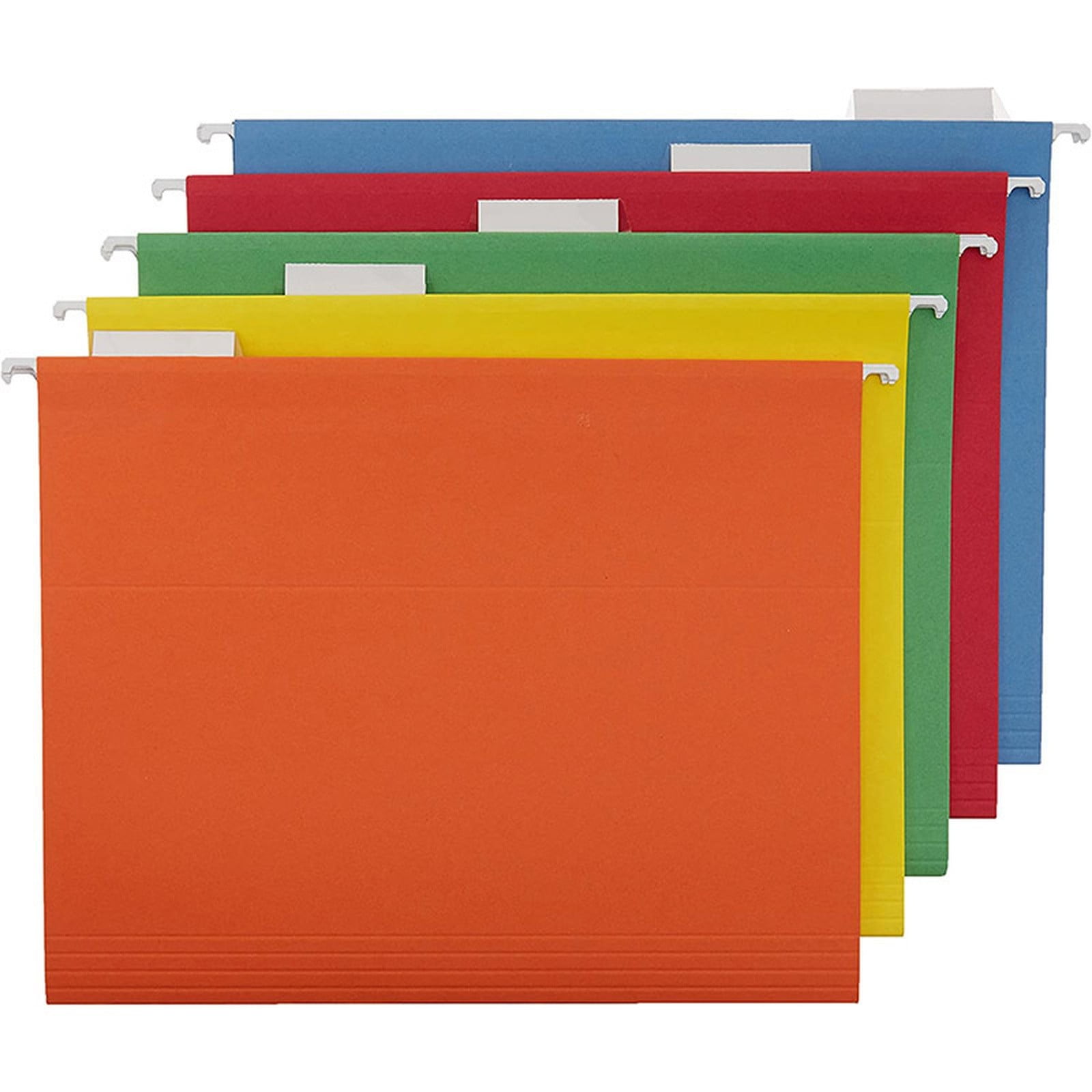 Hanging File Folders, Letter Size Hanging File Folders with 1/5-Cut ...