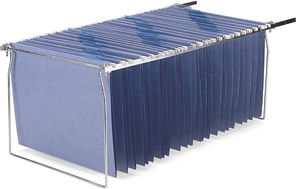 Hanging File Frames, Letter Size, Steel, 6 Pack,Silver - Walmart.com