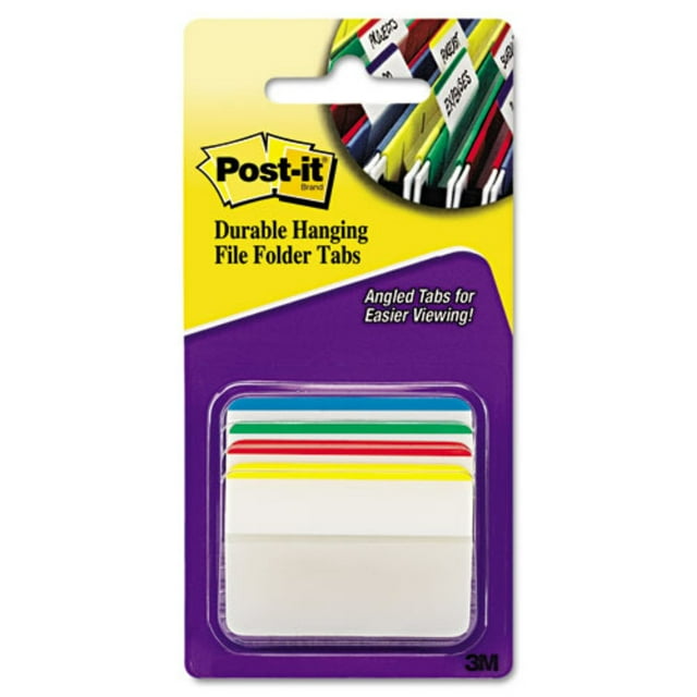 Hanging File Tabs, 2", 24/PK, Standard Colors Qty:24 - Walmart.com