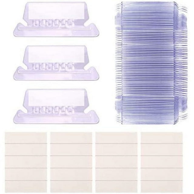Hanging File Tabs and Inserts Clear File Folder Labels Filing Tabs for ...