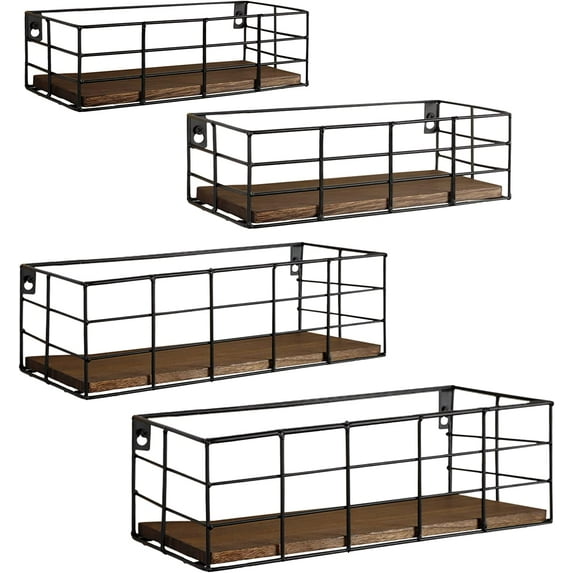 Hanging Floating Shelves, Wall Mounted Shelves for Wall Storage ...