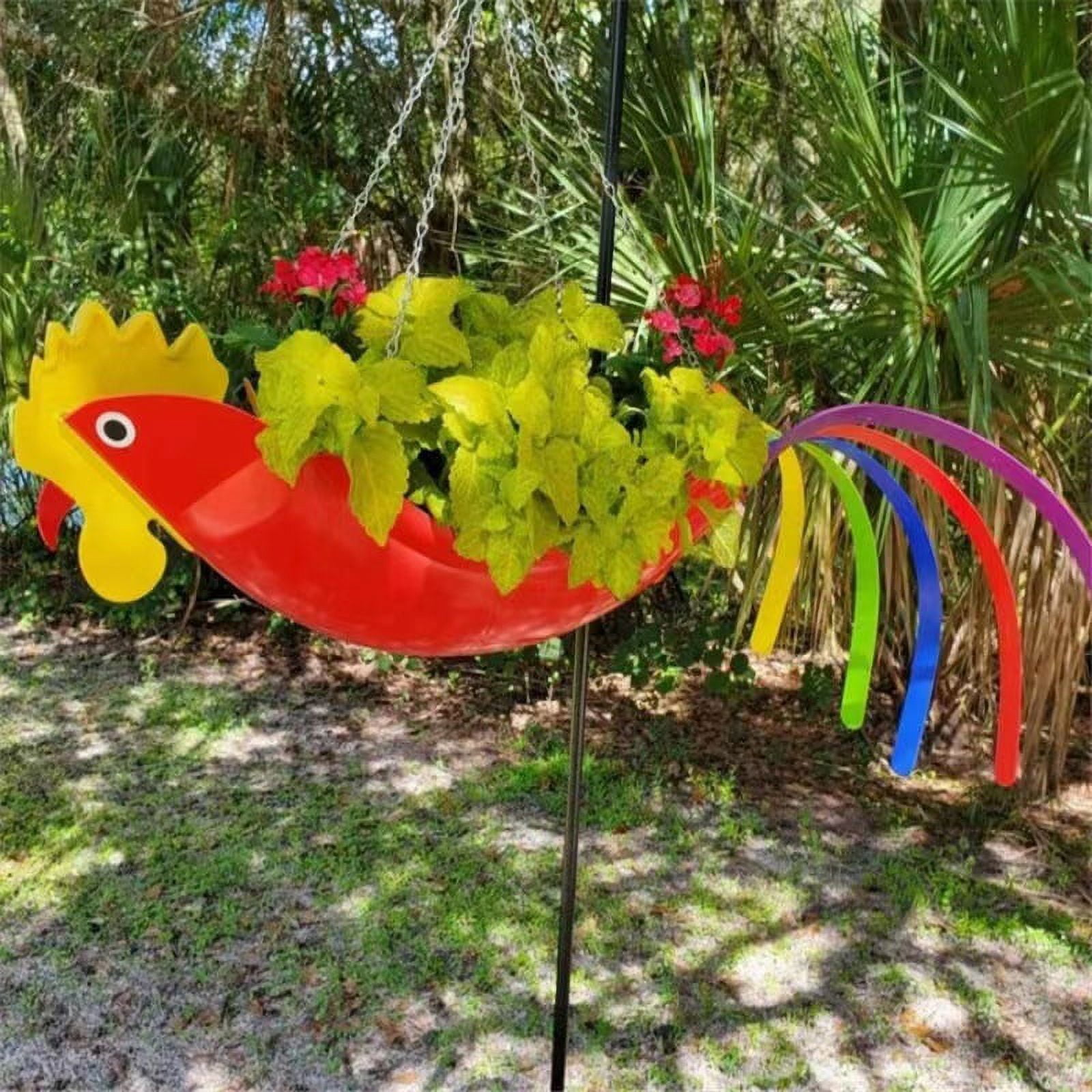 Hanging Flower Pot, Flying Parrot Flower Pot,Hanging Planters for ...