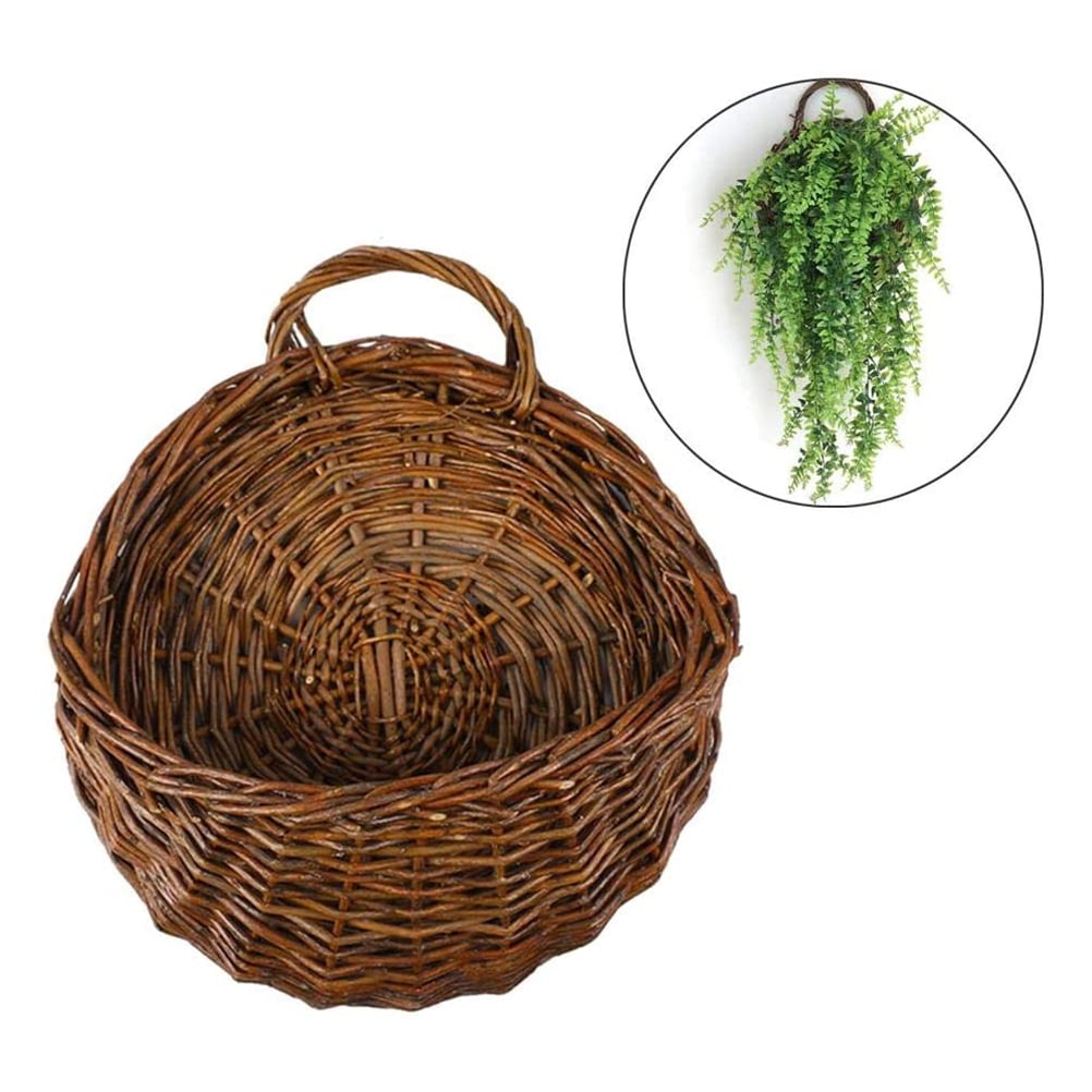 Hanging Flower Pot Plant Basket Wall Decoration Wall Hanging Plant Pots ...