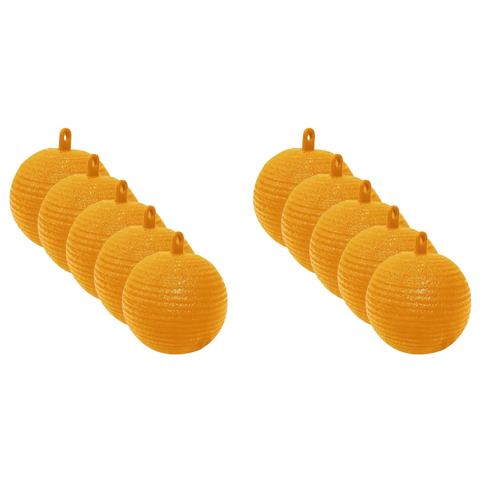 Hanging Fly Trap Ball, Fruit Fly Catcher Sticky Outdoor Disposable Wasp ...