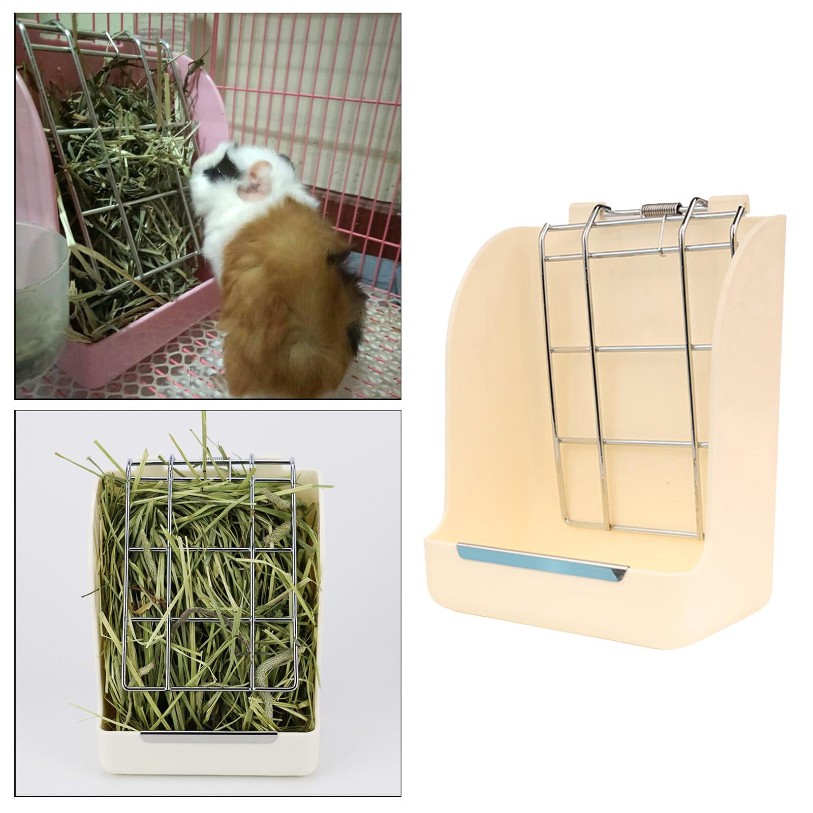 Hanging Food Bowl Hay Holder Food Dispenser Rabbits Feeder Stand ...