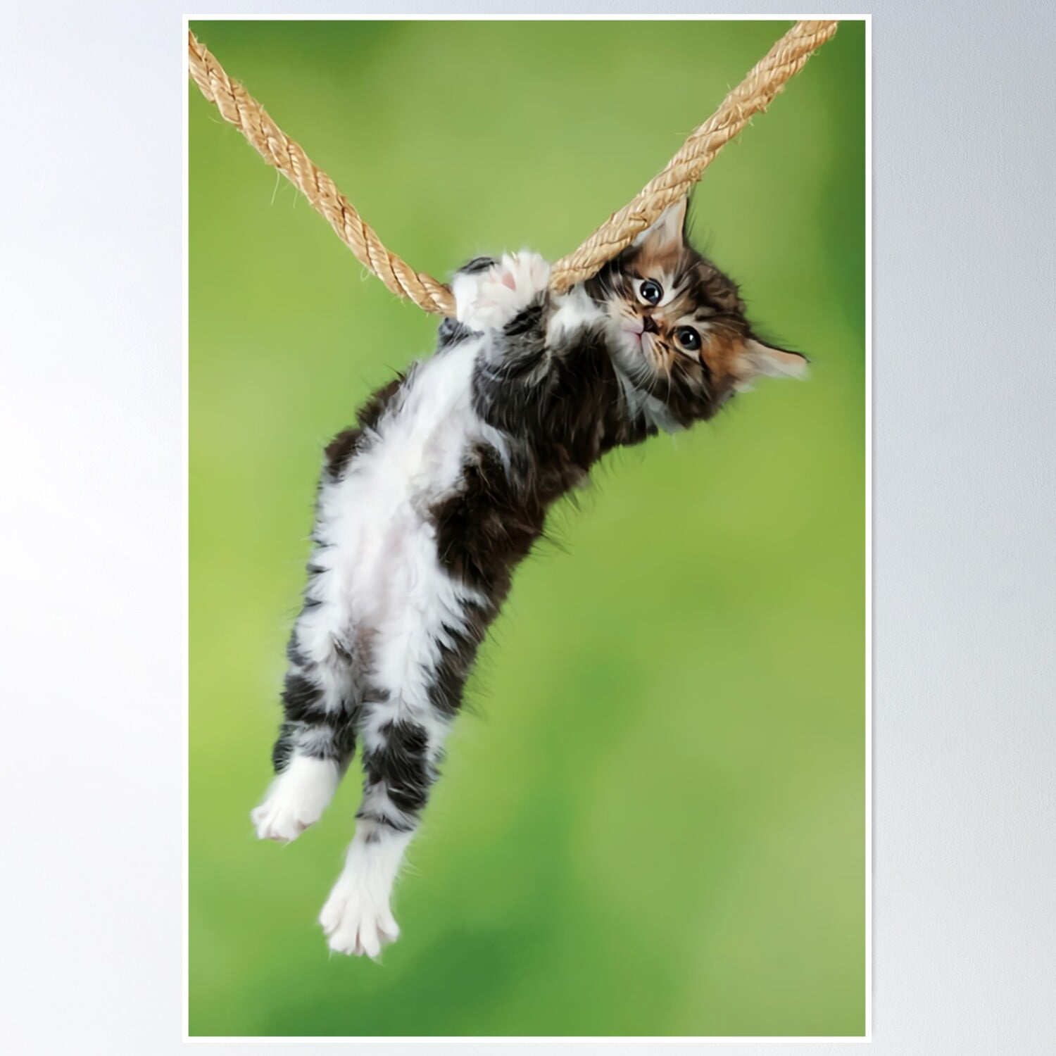 Hanging From The Rop Poster Poster Wall Art, Modern Wall Decor, 12x18 ...