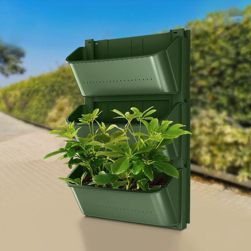 Hanging Garden Plant Wall Flower Pot Container Wall Hanging Vertical ...