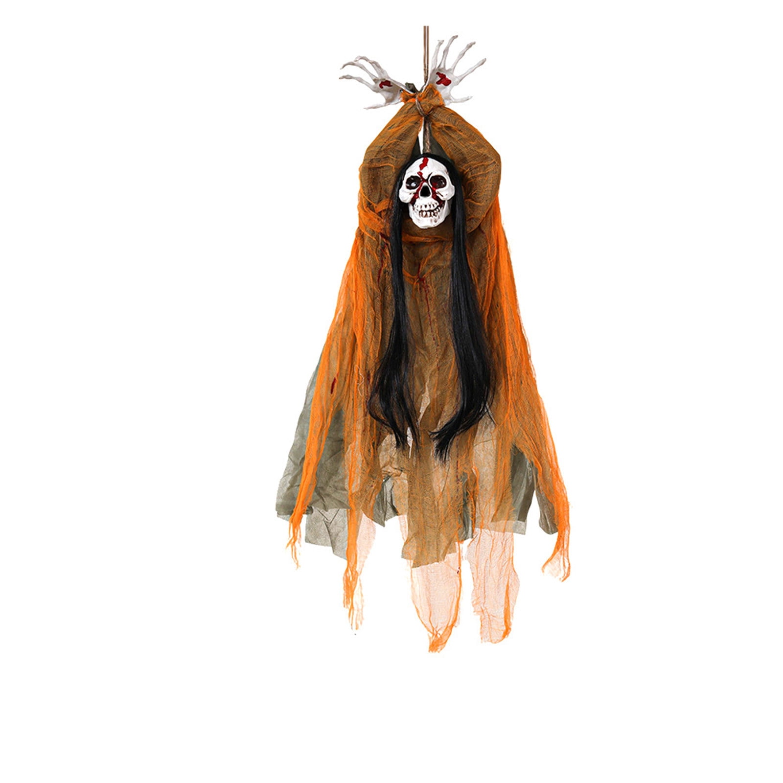 Hanging Ghosts Decor Hanging Halloween Decorations Outdoor Halloween ...