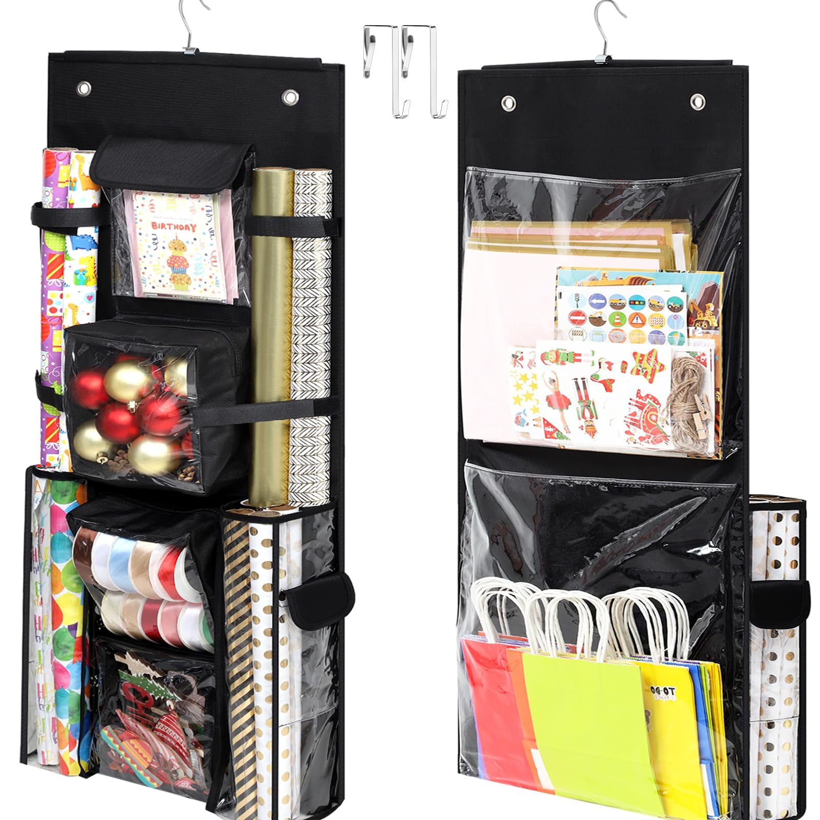 Behind The Door Wrapping Paper Organizer