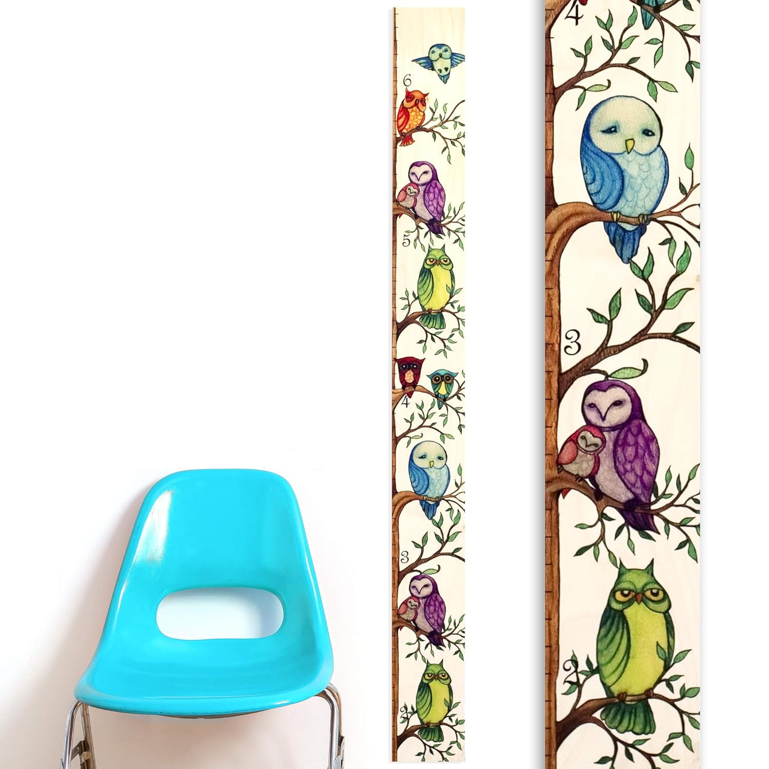 Hanging Growth Chart - Baby Height Growth Chart Ruler, Baby Growth ...