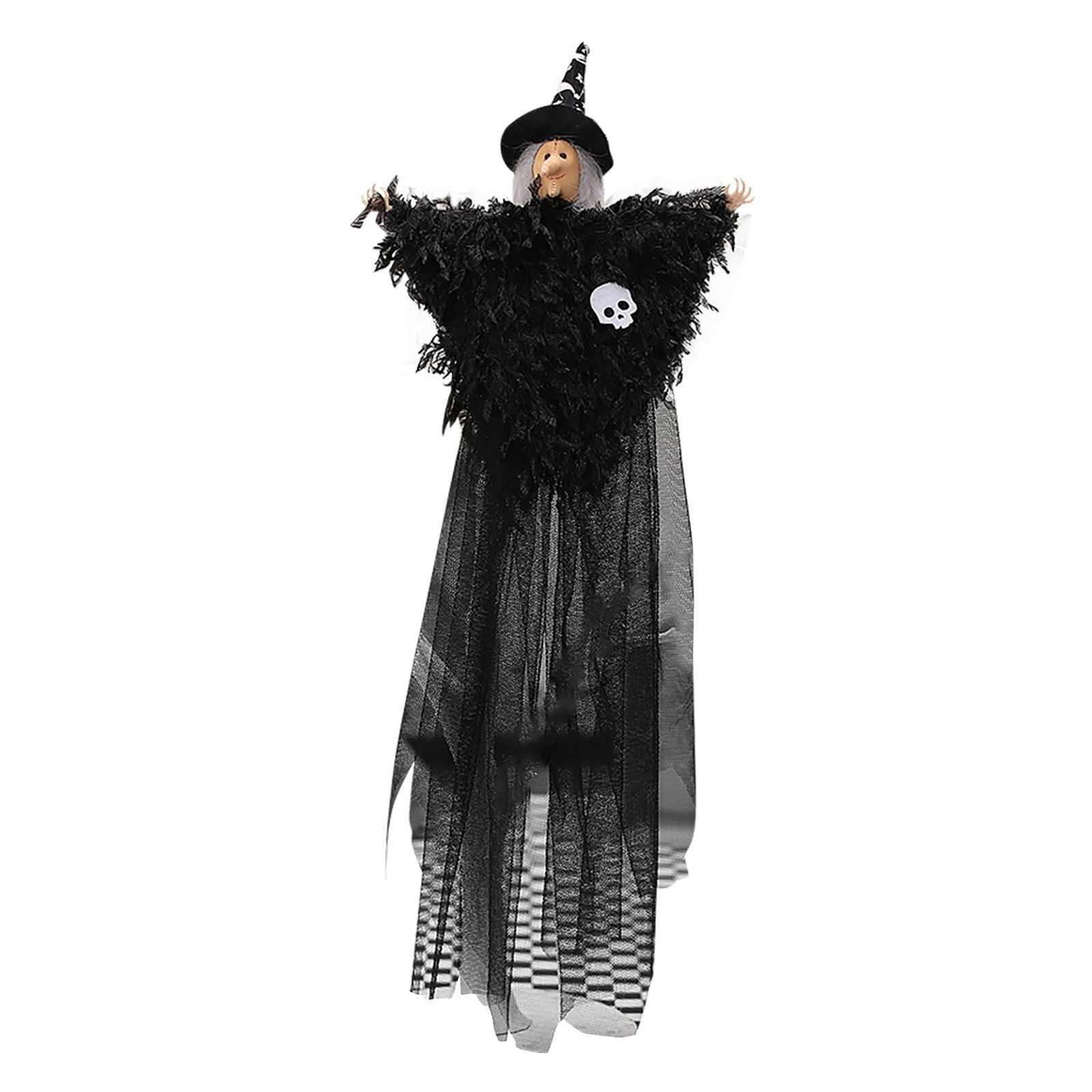 Hanging Halloween Skeleton Ghost Decorations - Flying Grim Reaper ...