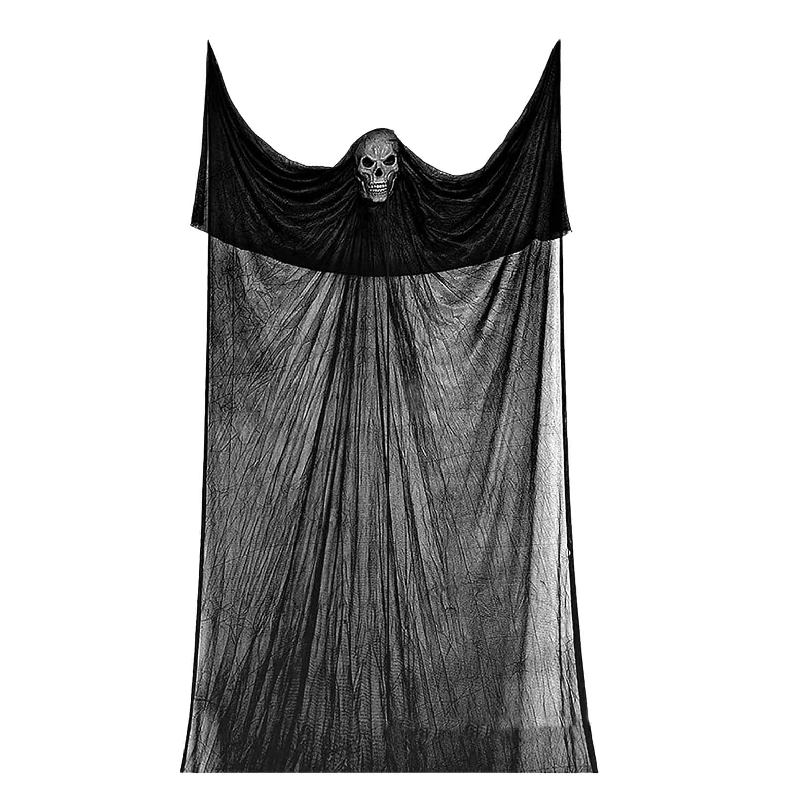 Hanging Halloween Skeleton Ghosts Decor, Grim Reapers Flying Ghost with ...