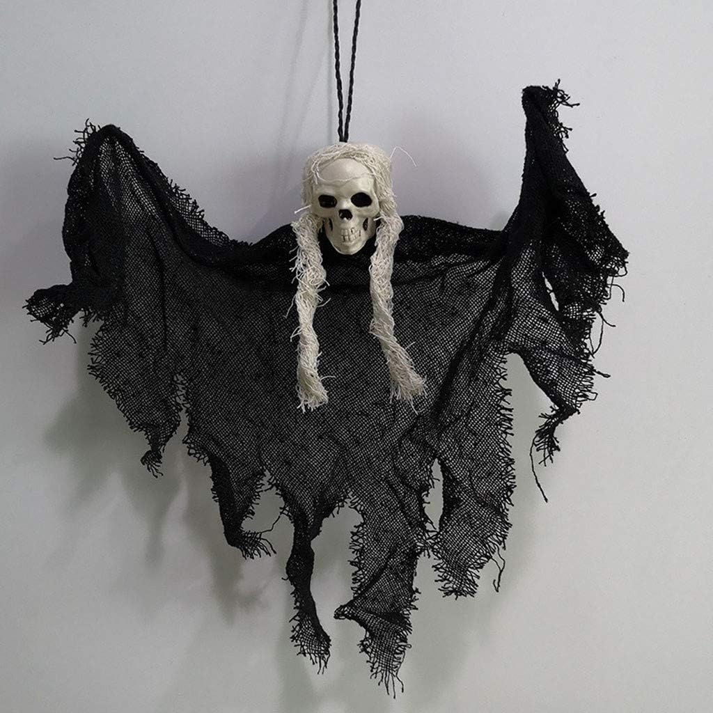 Hanging Halloween Skeleton Ghosts Decorations, Grim Reapers Halloween ...