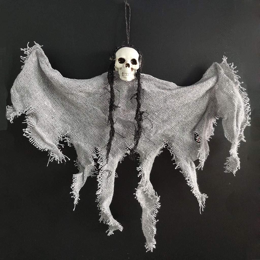Hanging Halloween Skeleton Ghosts Decorations, Grim Reapers Halloween ...