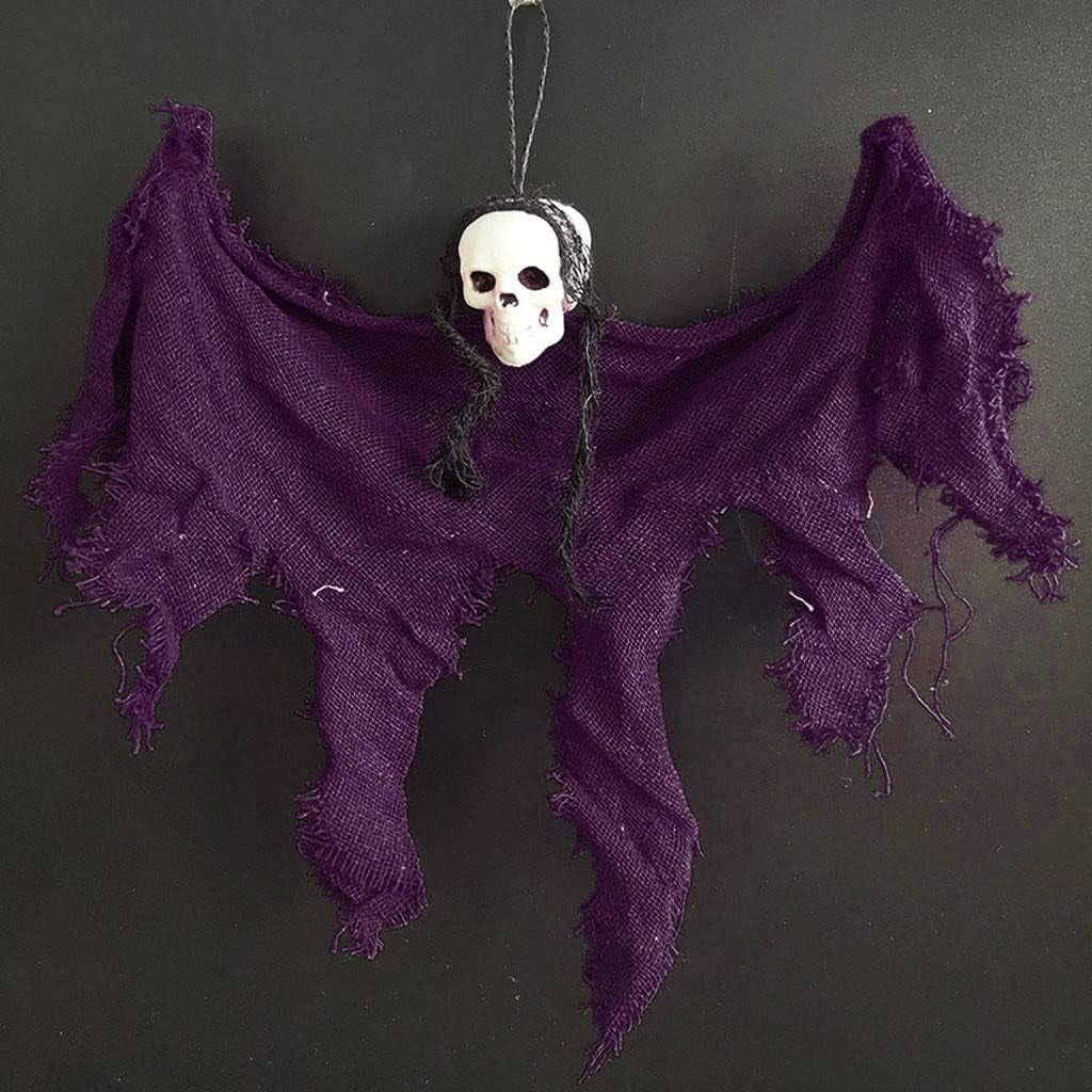 Hanging Halloween Skeleton Ghosts Decorations, Grim Reapers Halloween ...