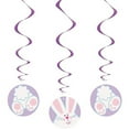 Hanging Happy Bunny Easter Decorations, 26in, 3ct - Walmart.com