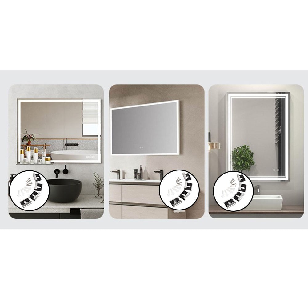 Hanging Hardware Mirror Clips Load Bearing Mirror Holder Mounting ...