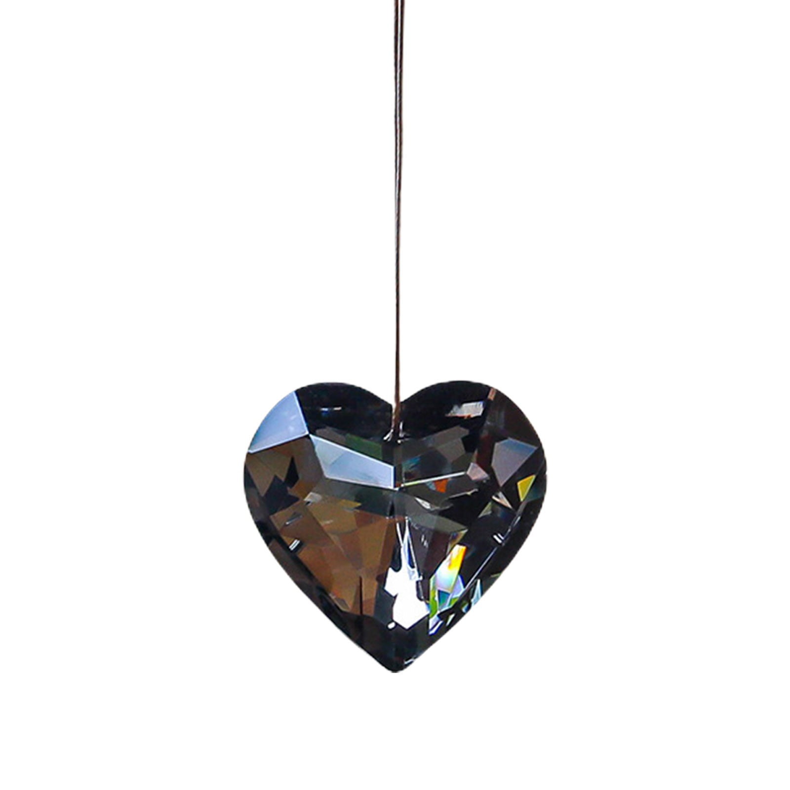 Hanging Hearts Crystal Heart Suncatcher Mini Size Heart Crystals Glass ...