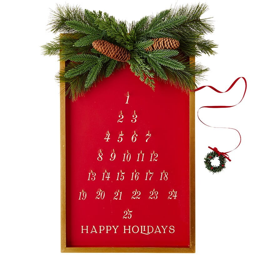 Hanging Holiday Countdown Calendar - Walmart.com