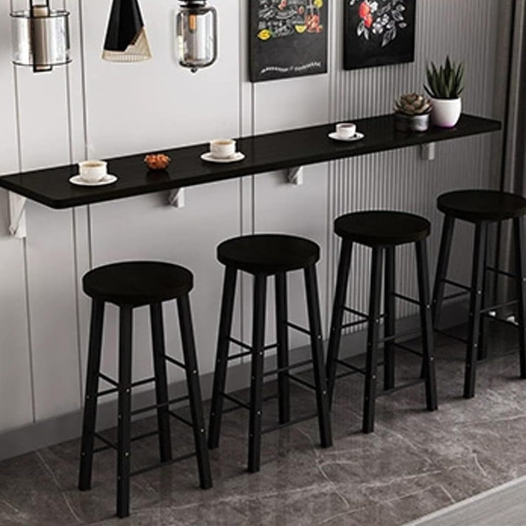 Hanging Home Narrow Long Table，Wall Hanging Dining Table， Folding ...