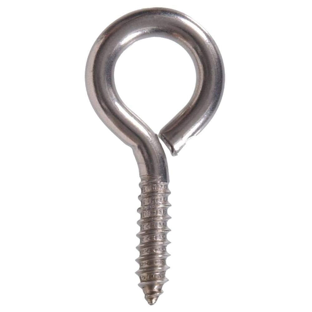 Hanging Hooks ,Eyebolt,1.37 Inches Stainless Steel Heavy Duty Screw ...