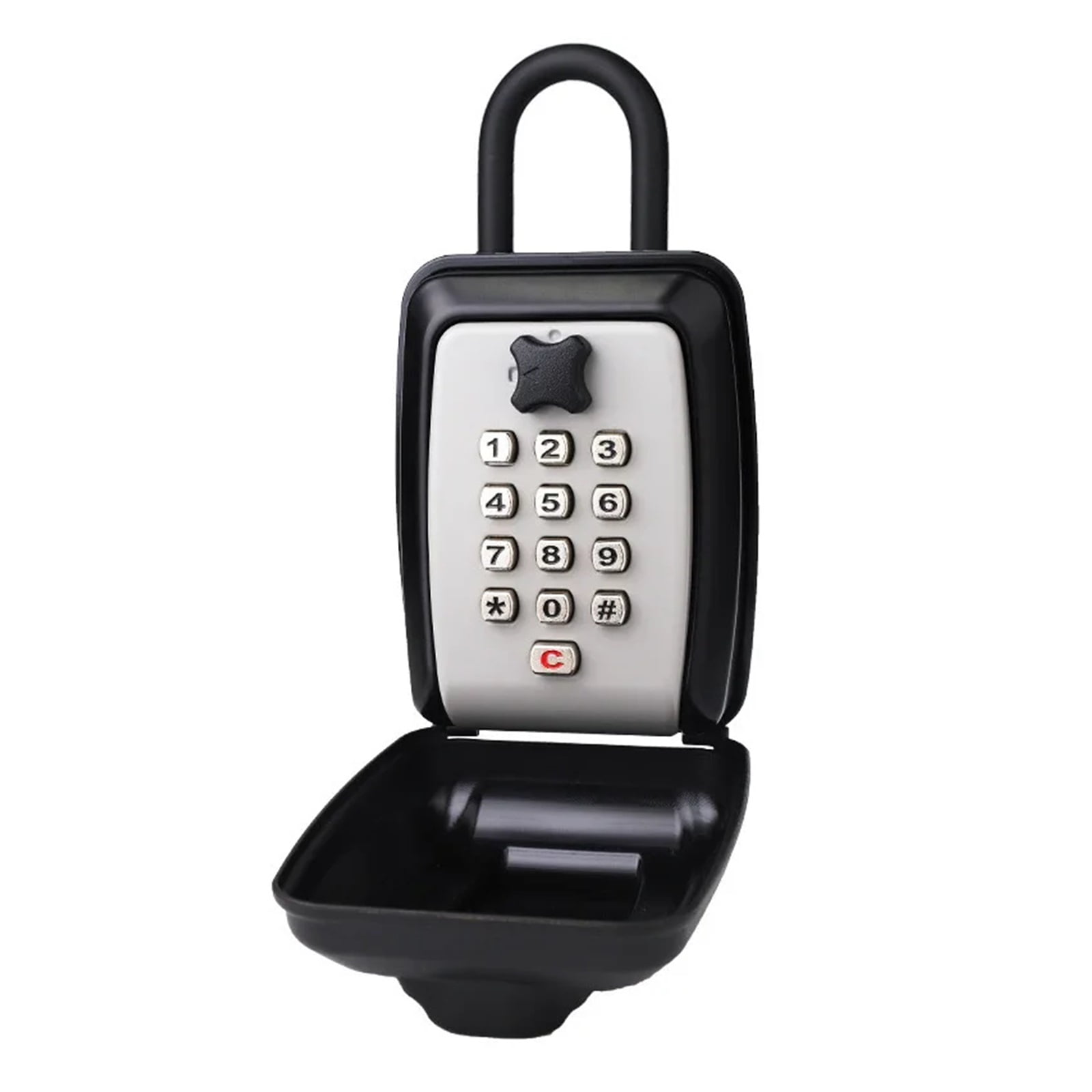 Hanging Key Lock Safe Secret Storage Box Password Security Lock No Key ...