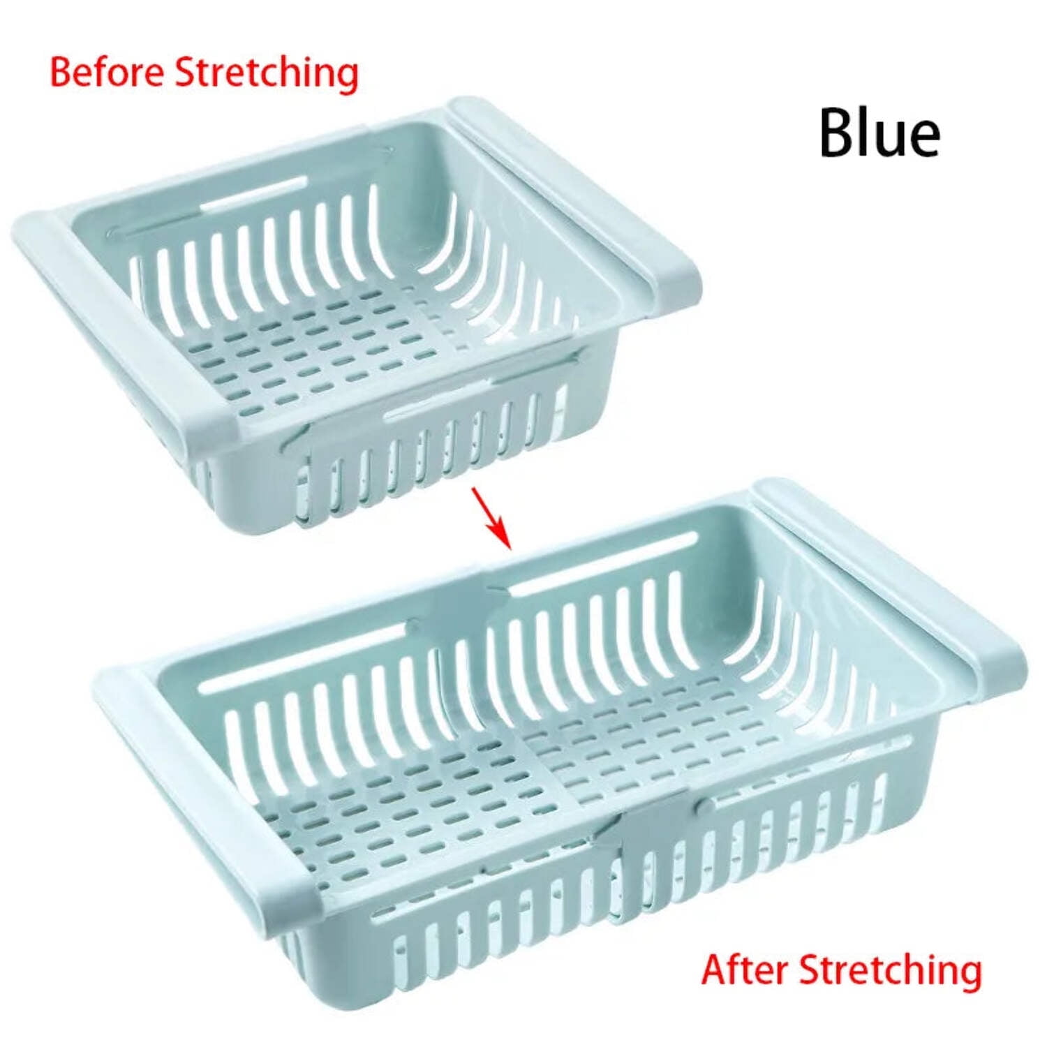 Hanging Kitchen Organizer Refrigerator Egg Fruit Storage Box Drawer ...