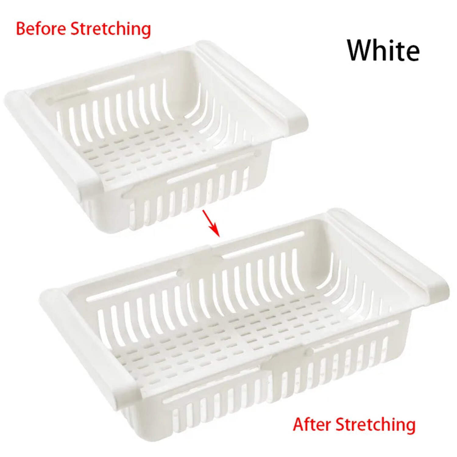 Hanging Kitchen Organizer Refrigerator Egg Fruit Storage Box Drawer ...