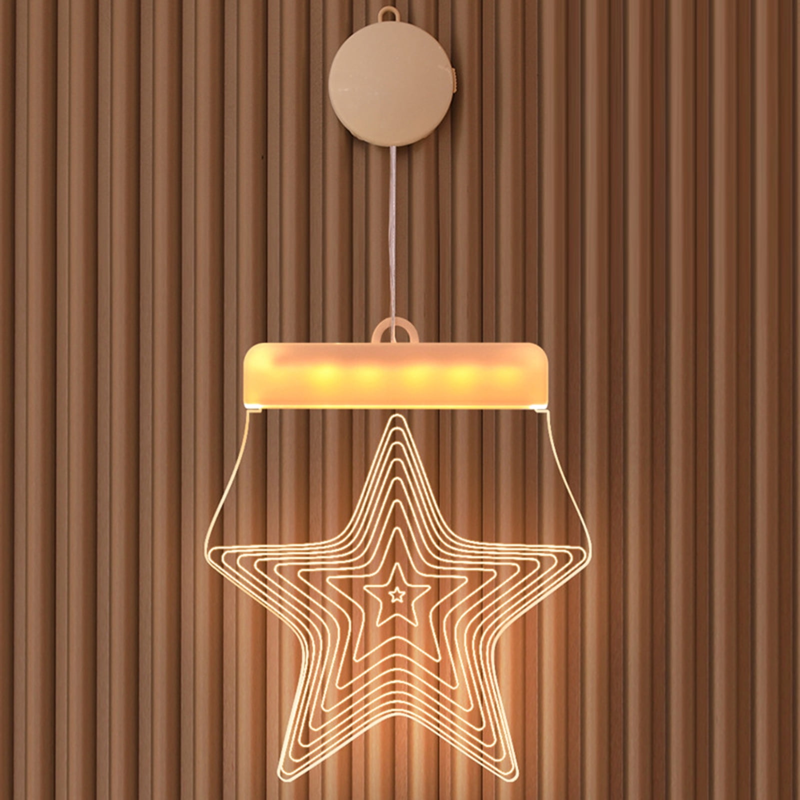 Hanging Lamp - 3D Creative Shape,Hanging Hole Design,Eye Protection ...