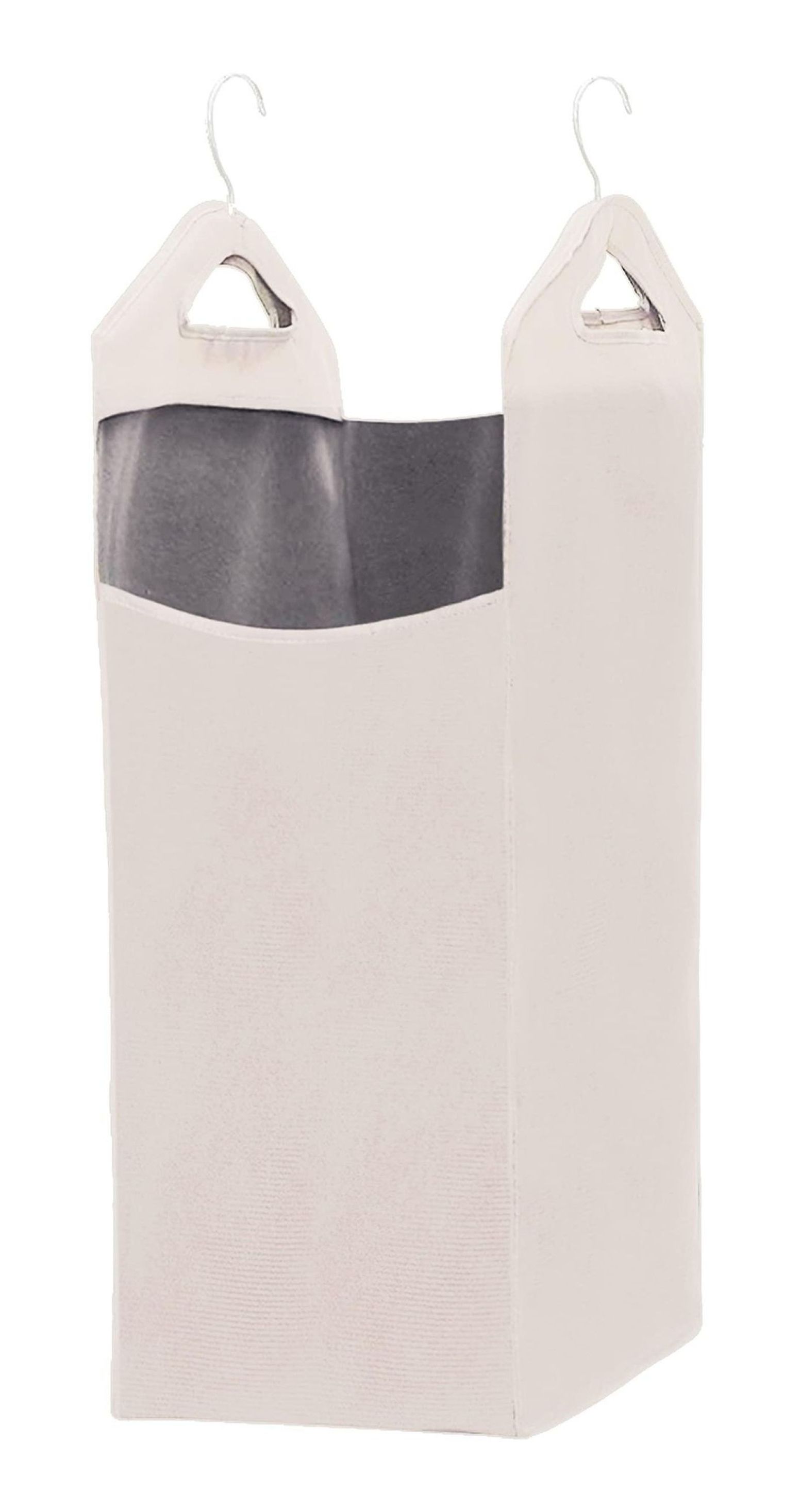 Hanging Laundry Hamper Bag for Closet Heavy Duty Hanging hamper Closet ...
