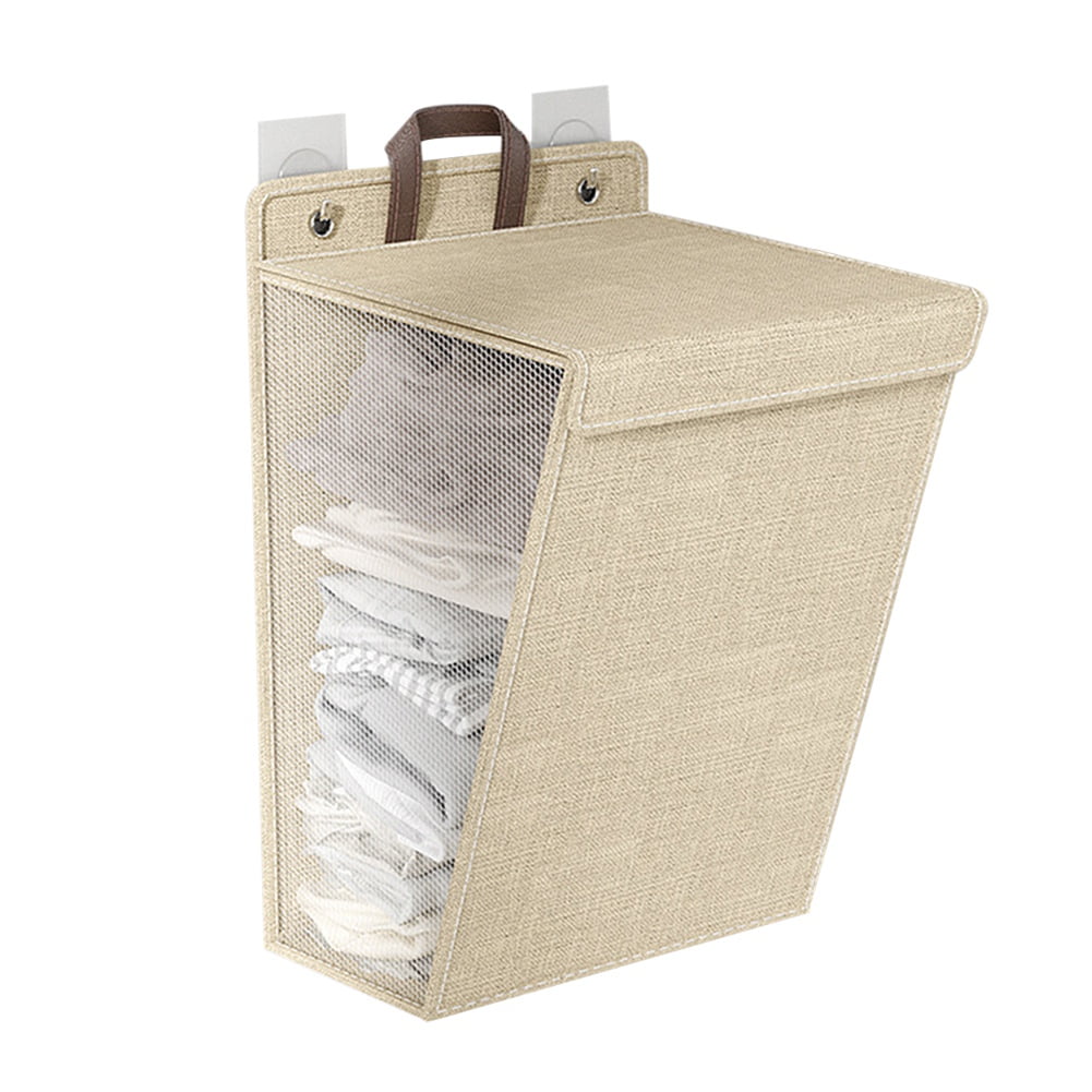 Hanging Laundry Hamper, Over the Door Hamper with 2 Kinds of Hooks for ...