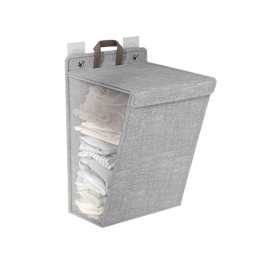 Hanging Laundry Hamper, Over the Door Hamper with 2 Kinds of Hooks for ...