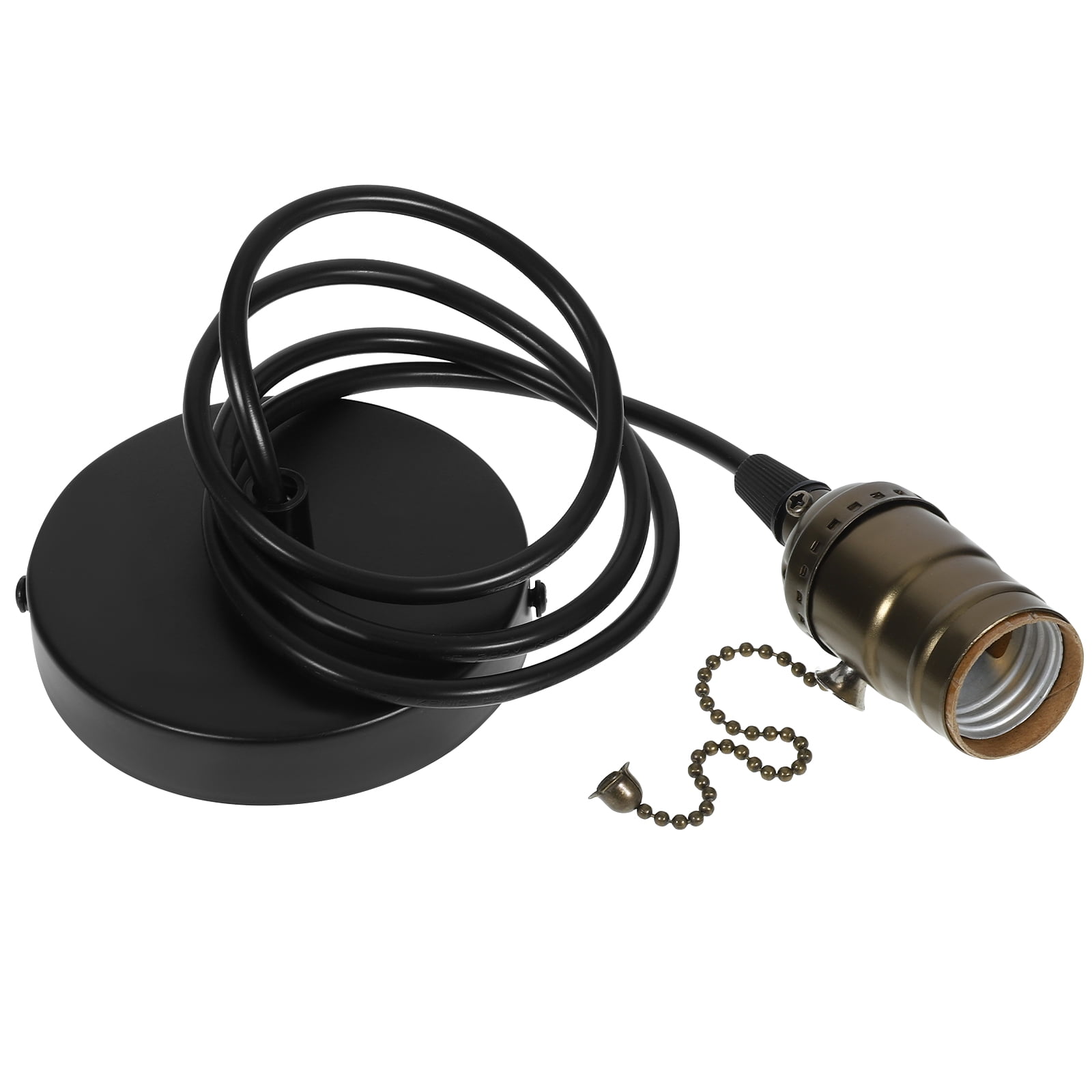 Hanging Light Socket Lamp Power Cord E26 Base Ceiling Light Fixture ...